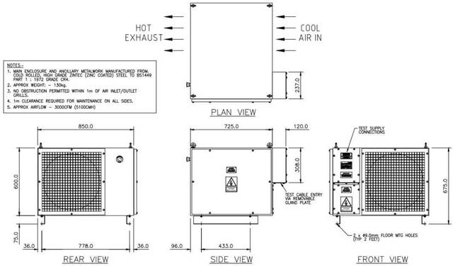Crestchic Loadbank - 100kW