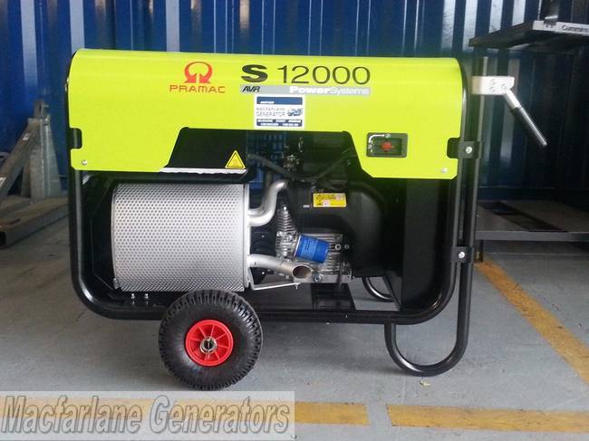 Pramac S12000 Optional Wheel Kit