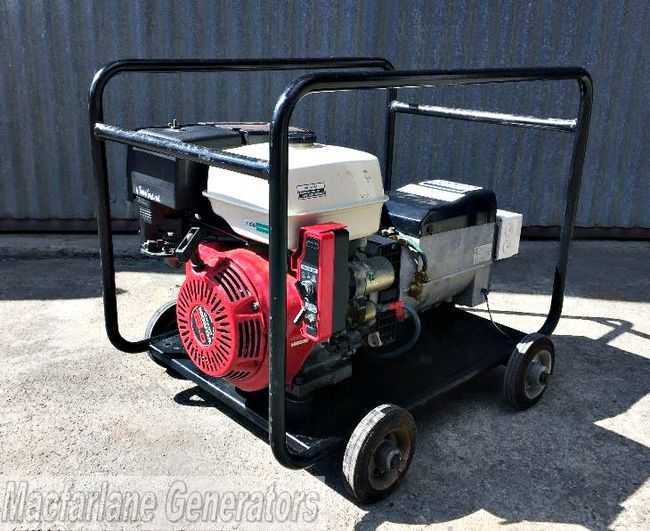 6kVA used Honda generator set